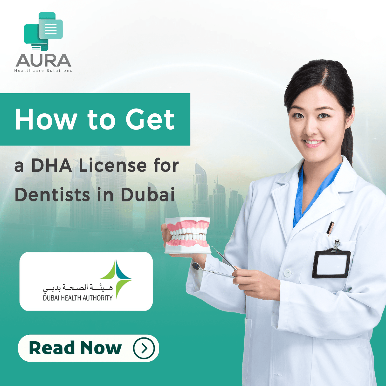 DHA License for Dentists in Dubai - Aura health