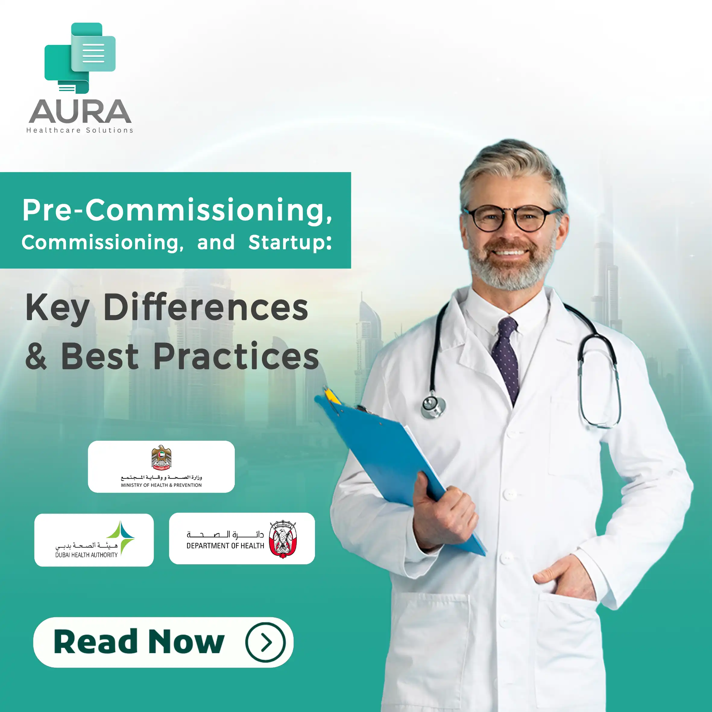 Pre-Commissioning, Commissioning, and Startup: Key Differences & Best Practices ⚙️ - Aura health